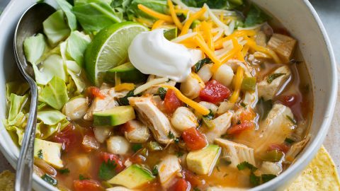 Chicken Pozole Soup