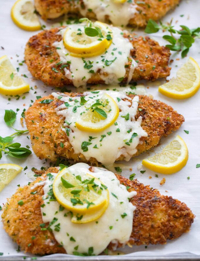 Creamy Lemon Romano Chicken - Cooking Classy