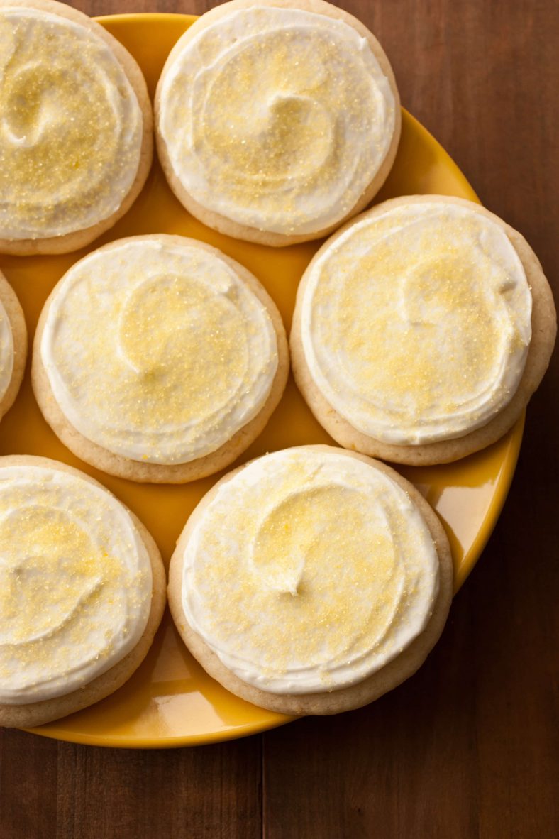 Frosted Lemon Sugar Cookies - Cooking Classy