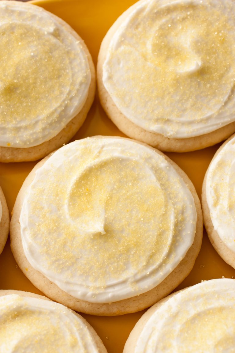 Frosted Lemon Sugar Cookies - Cooking Classy