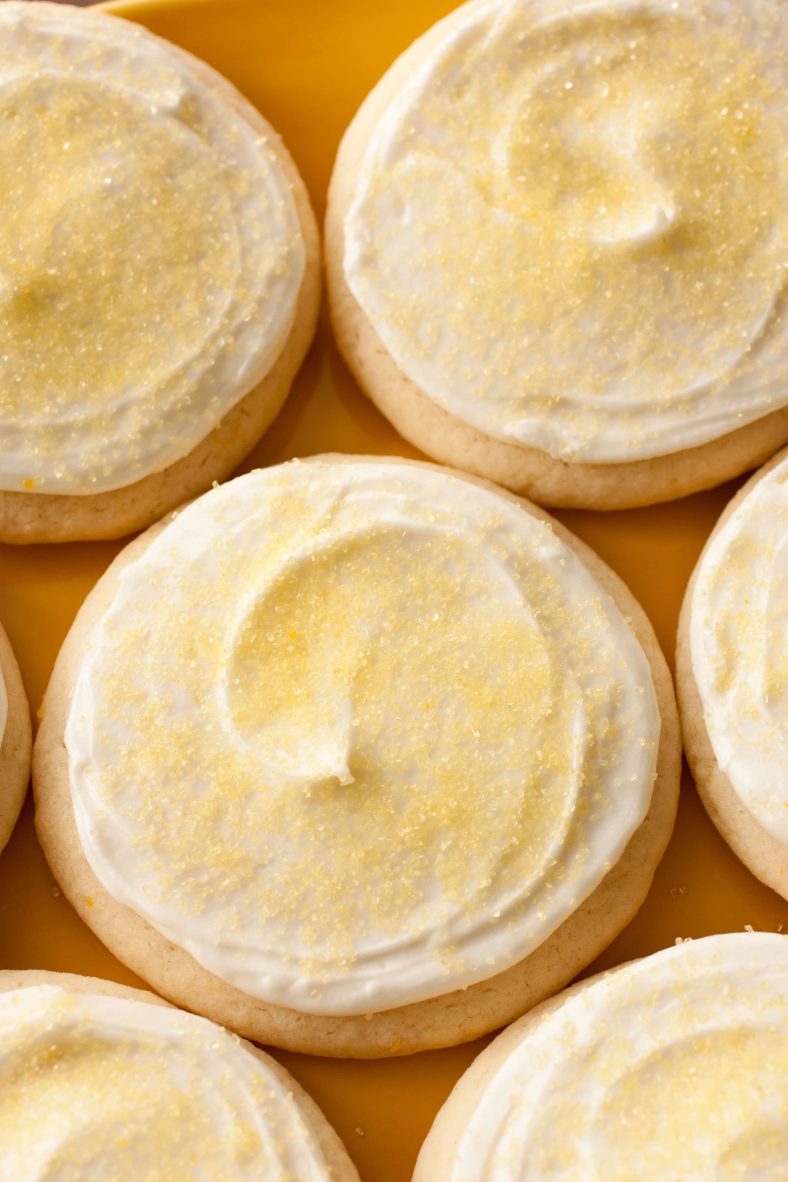 Frosted Lemon Sugar Cookies - Cooking Classy