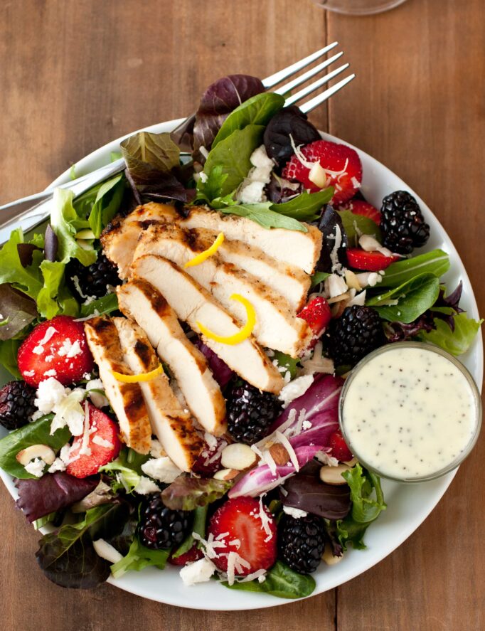 Poppy Seed Chicken and Grape Pasta Salad - Cooking Classy