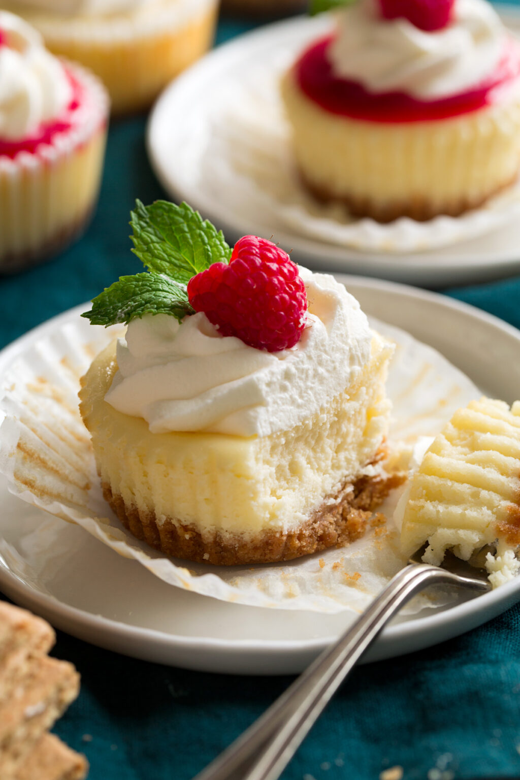 Mini Cheesecakes - Cooking Classy