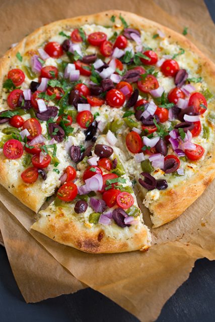 Greek Pizza - Cooking Classy