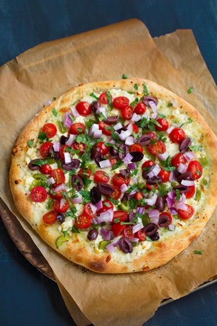 Greek Pizza - Cooking Classy