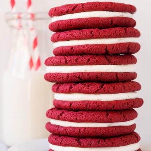 Homemade Red Velvet Oreos - Cooking Classy