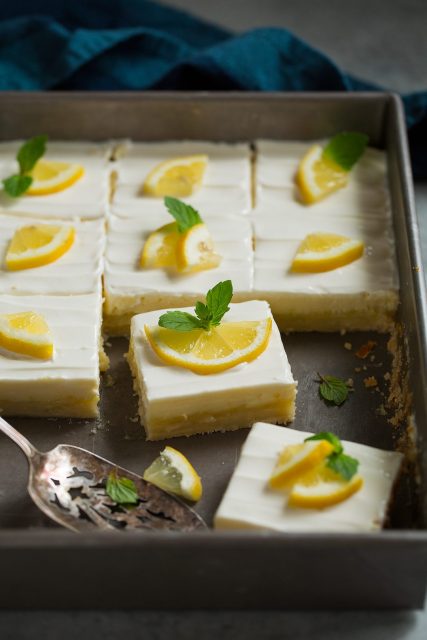 Lemon Cheesecake Bars (So Easy!) - Cooking Classy