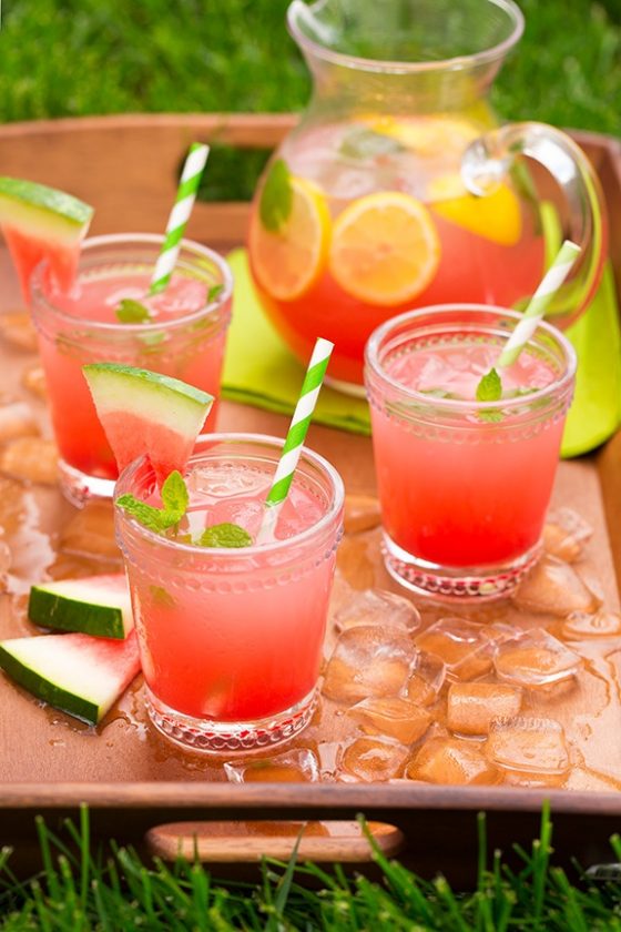 Watermelon Lemonade - Cooking Classy