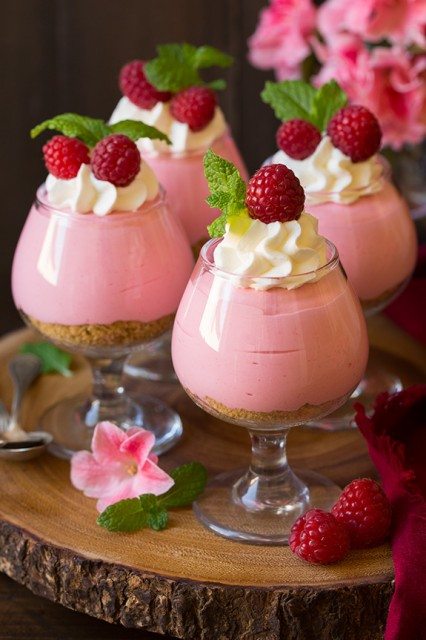 Raspberry Cheesecake Mousse - Cooking Classy