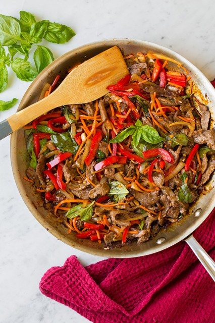 Thai Basil Beef - Cooking Classy