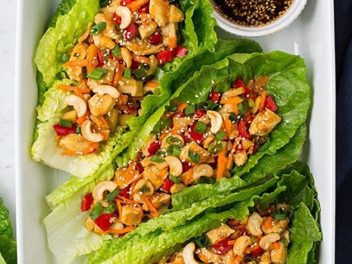 Grilled Chicken Lettuce Wrap