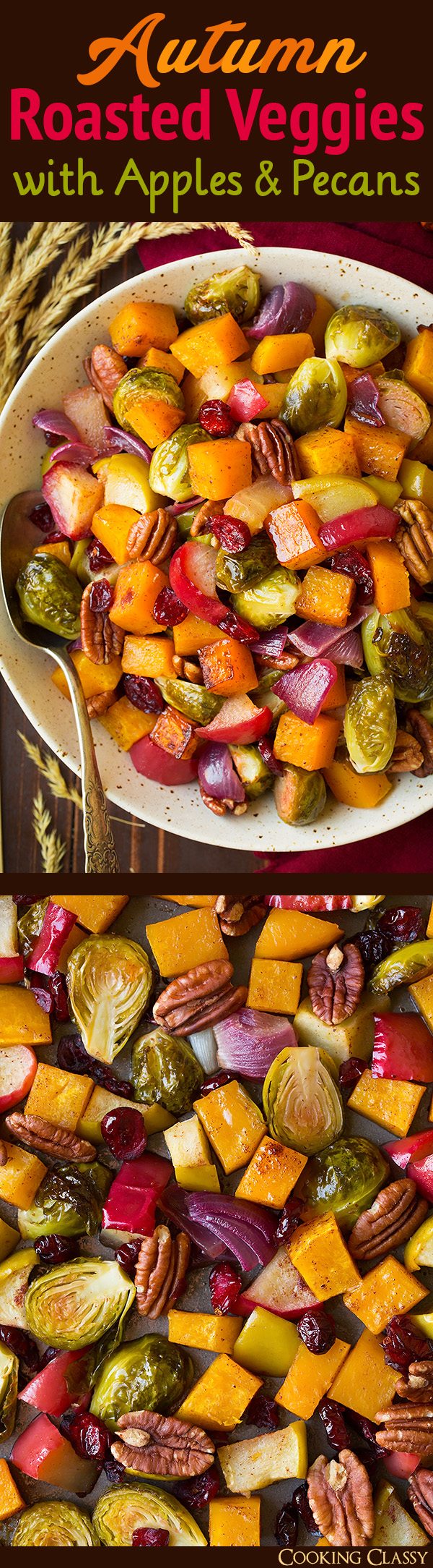 Autumn Roasted Vegetables - Cooking Classy