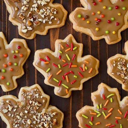 Glazed Maple Shortbread Cookies - Cooking Classy