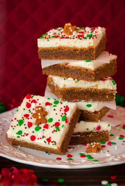 Gingerbread Bars (with Cream Cheese Frosting) - Cooking Classy