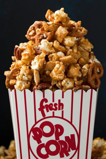 Crunchy Caramel Corn Snack Mix - Cooking Classy