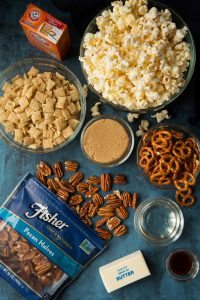 Crunchy Caramel Corn Snack Mix - Cooking Classy