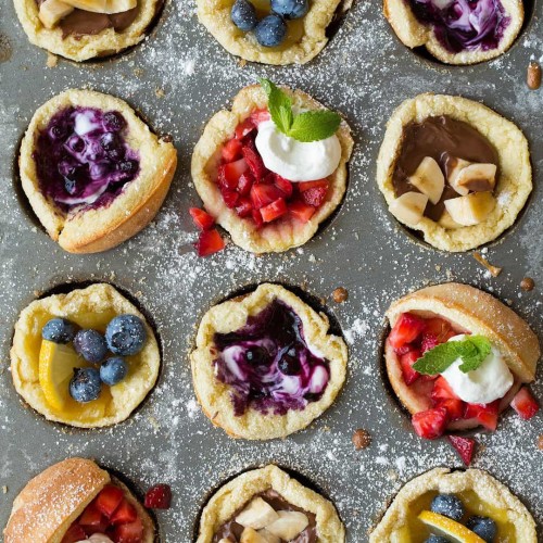 Mini German Pancakes - Cooking Classy