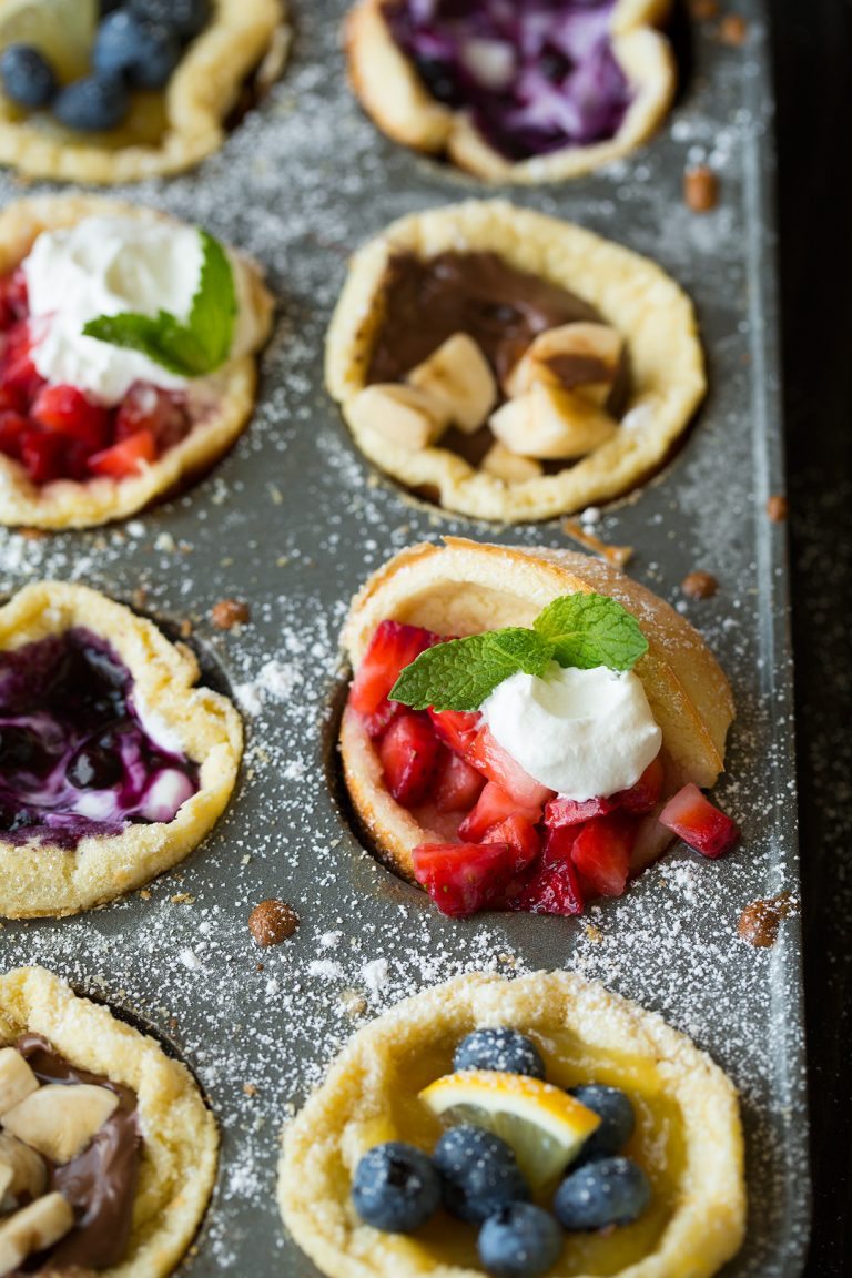 Mini German Pancakes - Cooking Classy