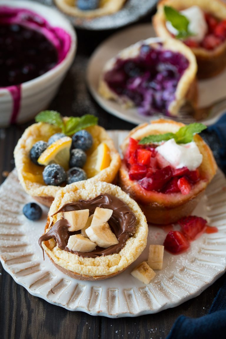 Mini German Pancakes - Cooking Classy