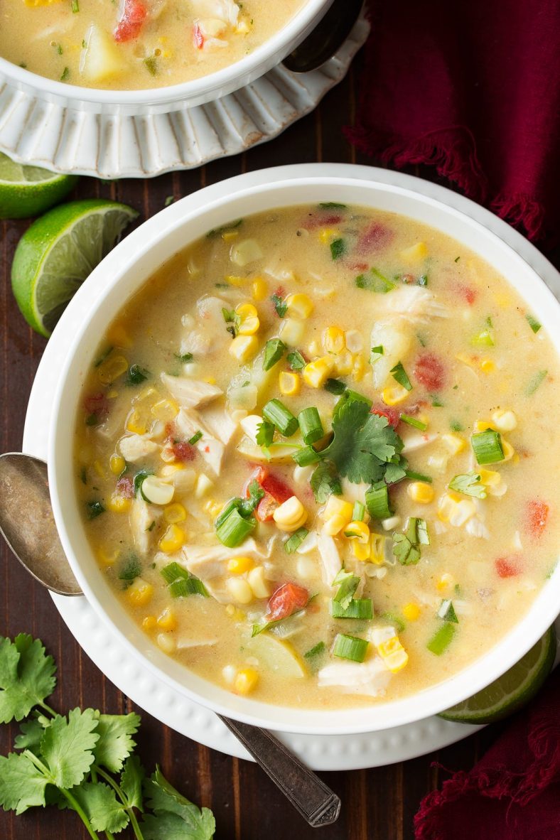 Coconut Chicken Corn Chowder - Cooking Classy