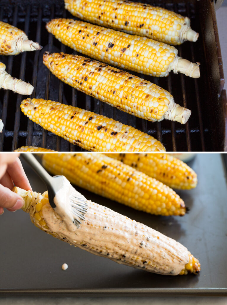 Grilled Mexican Street Corn (Elotes) - Cooking Classy