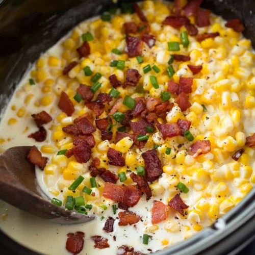 Slow Cooker Creamed Corn - Cooking Classy