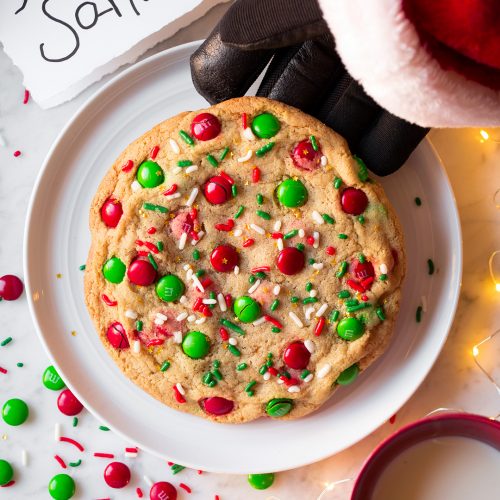 One Santa Cookie (Quick and Easy to Make) - Cooking Classy