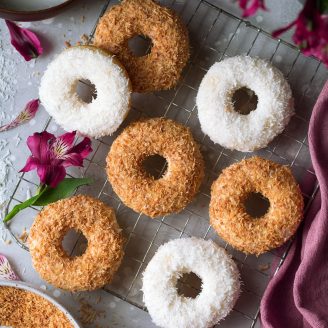 Baked Coconut Donuts - Cooking Classy