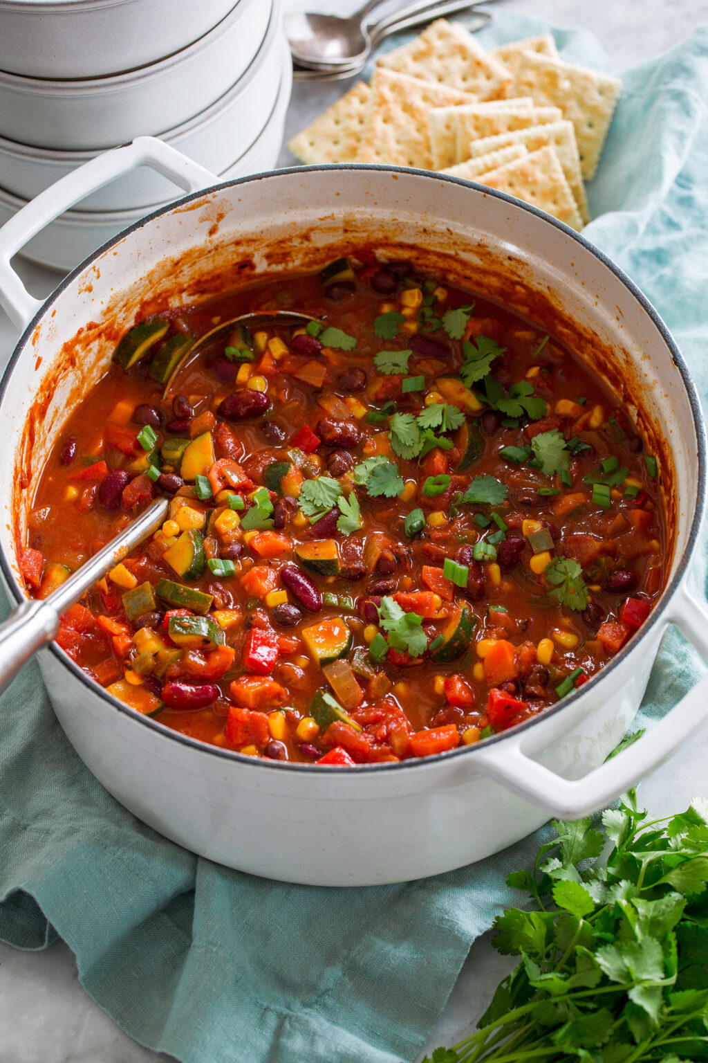 Best Vegetarian Chili Recipe - Cooking Classy