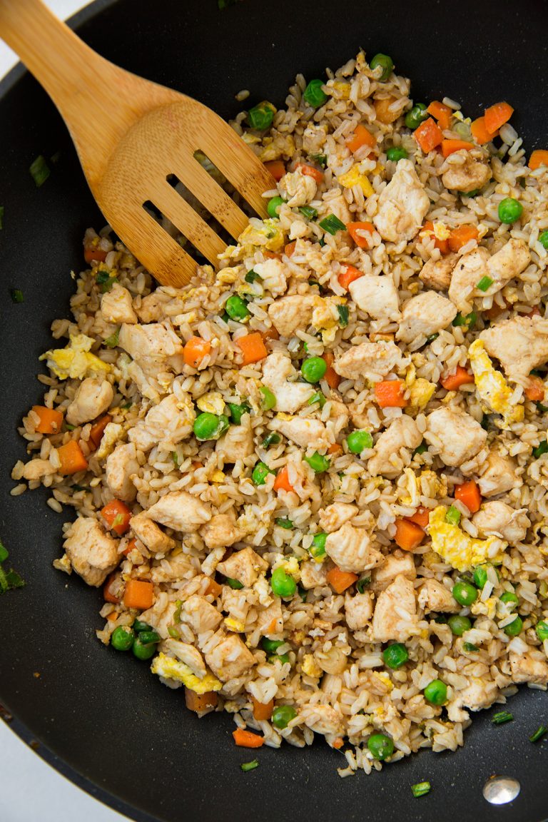 Chicken Fried Rice (Quick Flavorful Recipe) - Cooking Classy