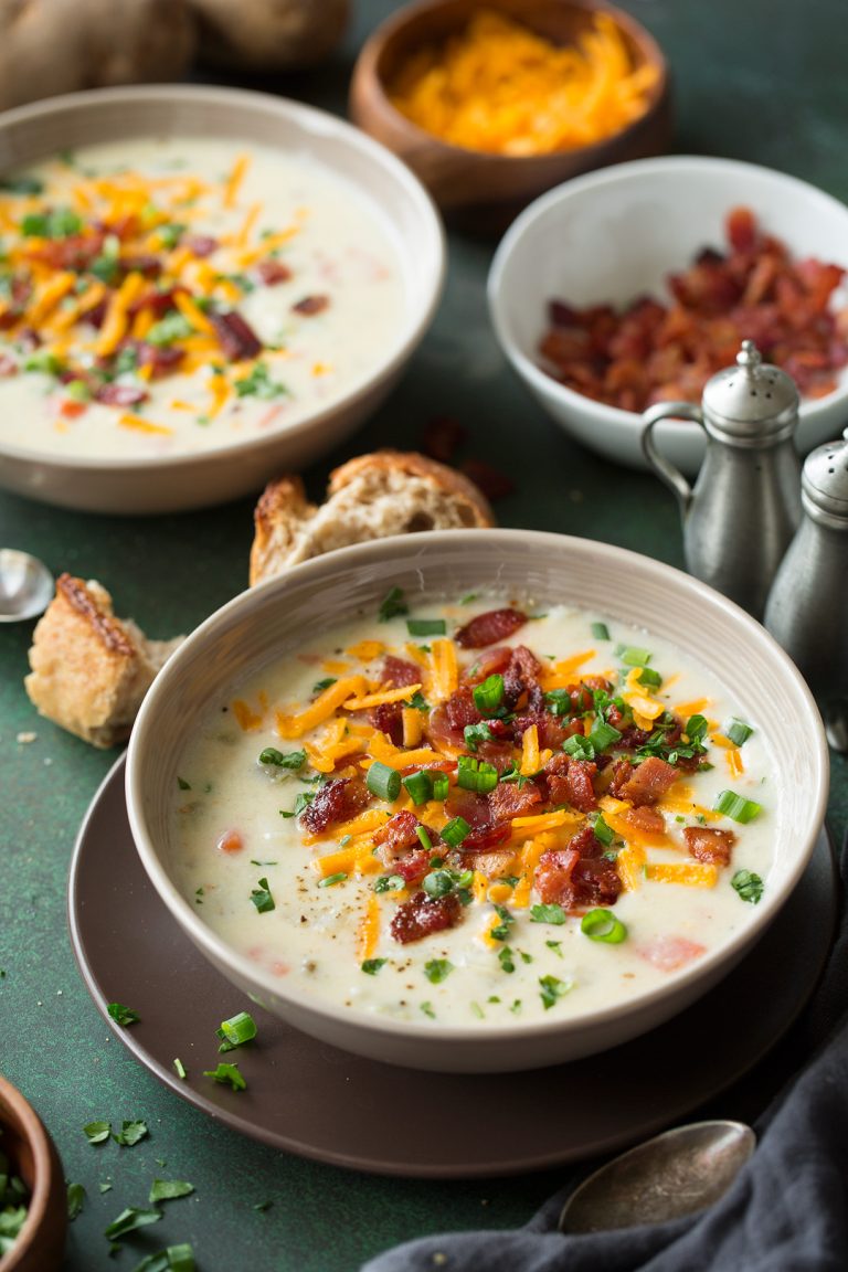 Instant Pot Creamy Potato Soup - Cooking Classy