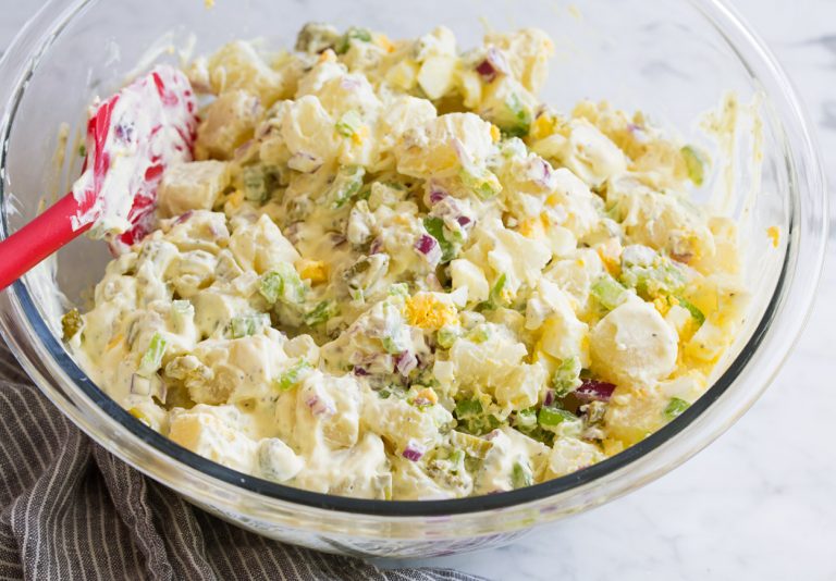 The BEST Light Potato Salad Recipe - Cooking Classy