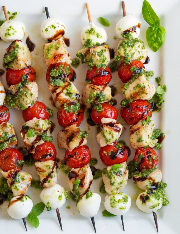 Caprese Christmas Tree - Cooking Classy