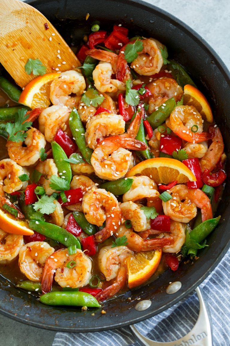 Orange Garlic Shrimp - Cooking Classy
