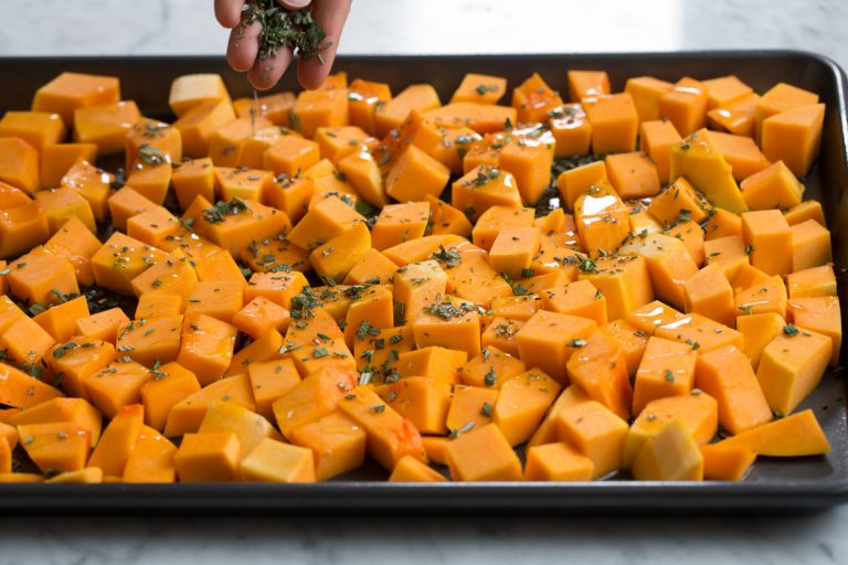 Roasted Butternut Squash {with Garlic and Herbs} - Cooking Classy