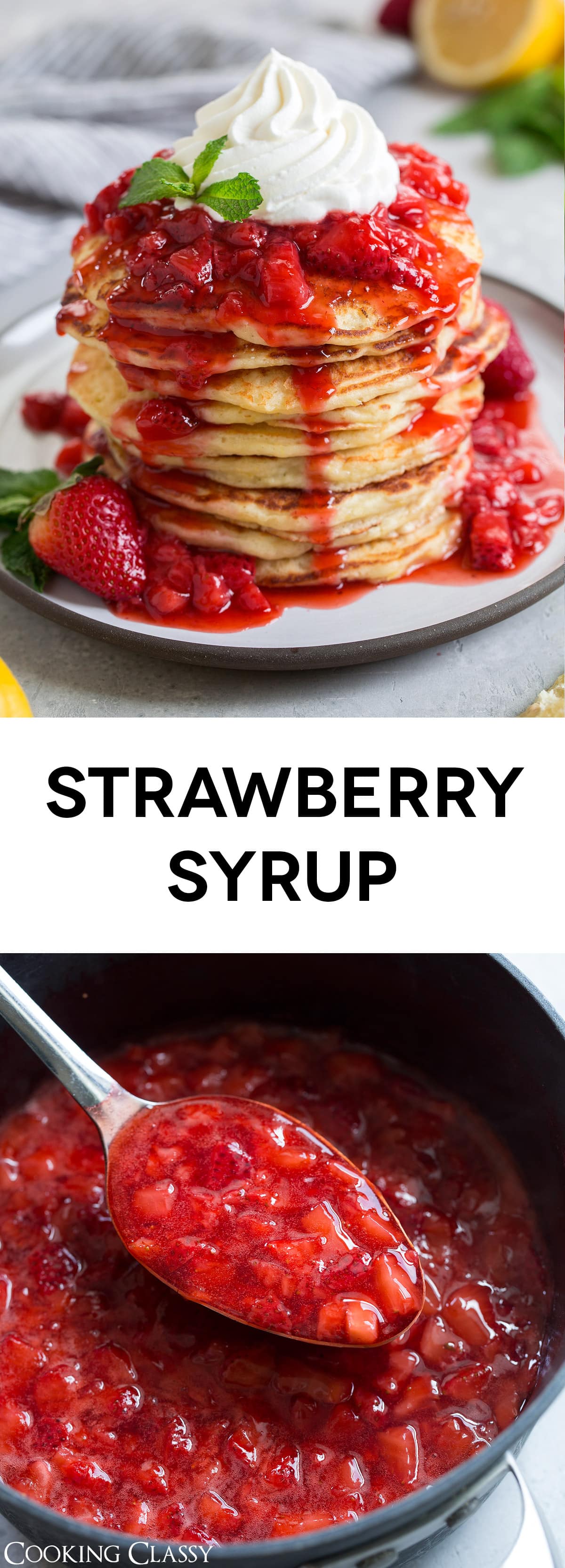 Strawberry Syrup - Cooking Classy