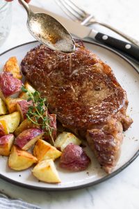 How to Cook Steak {Pan Seared with Garlic Butter} - Cooking Classy