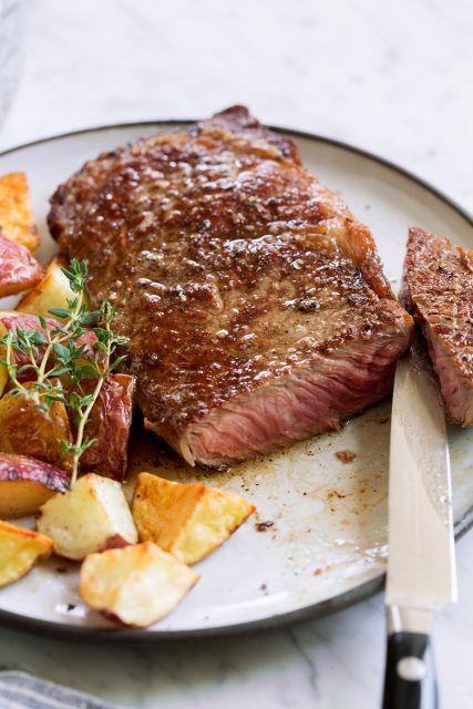 How to Cook Steak {Pan Seared with Garlic Butter} - Cooking Classy