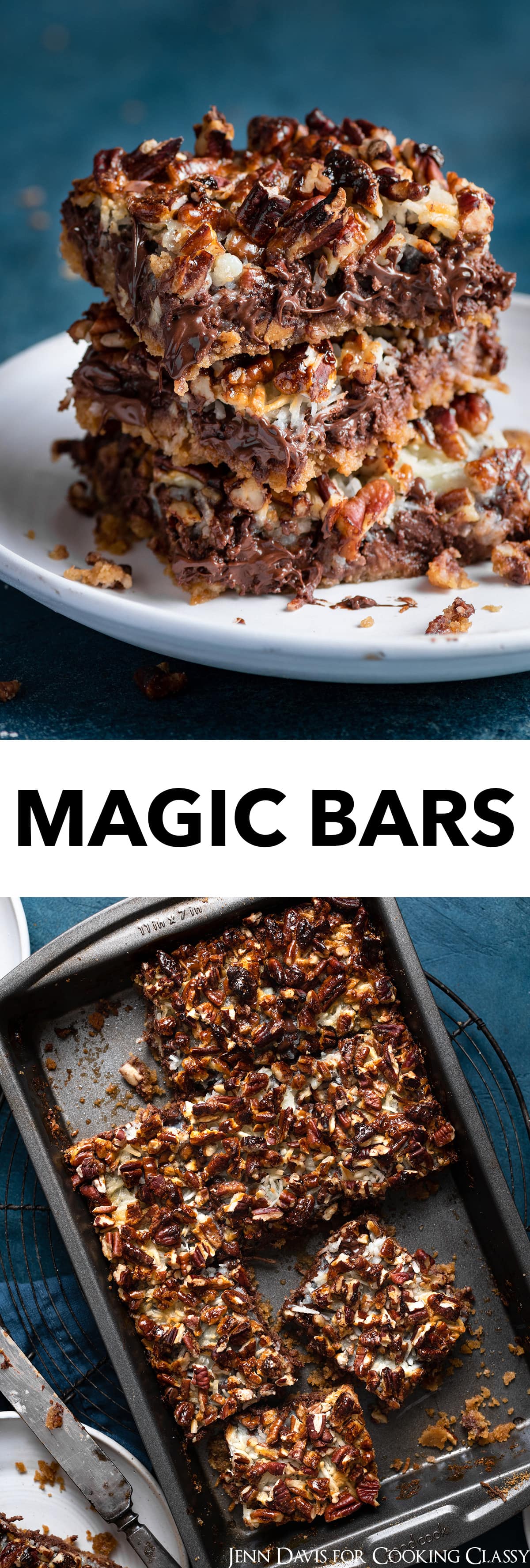 Magic Cookie Bars (Only 6 Ingredients!) - Cooking Classy