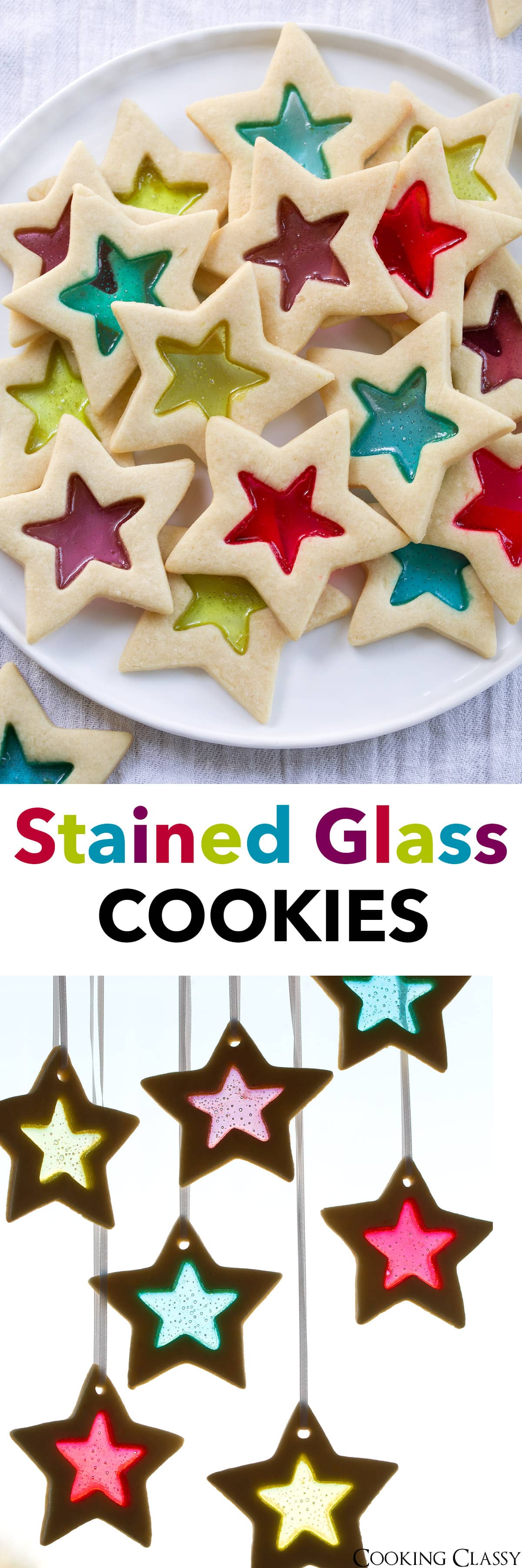 Stained Glass Cookies - Cooking Classy