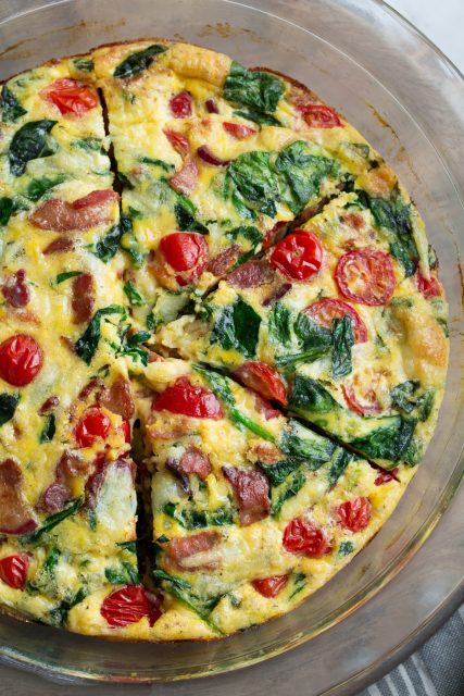 Frittata Recipe {Easy Oven Method} - Cooking Classy