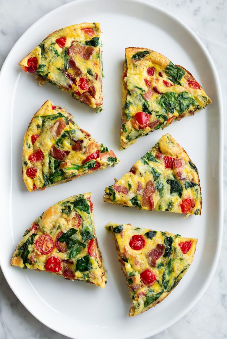Frittata Recipe {Easy Oven Method} - Cooking Classy