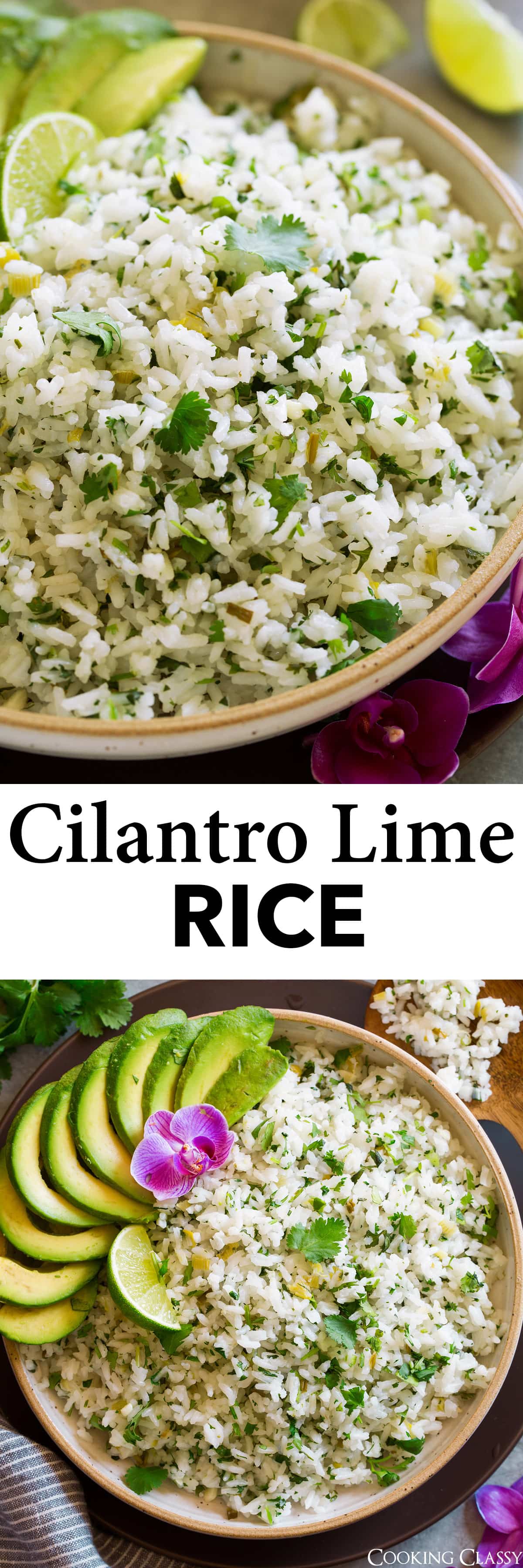 Cilantro Lime Rice Recipe - Cooking Classy