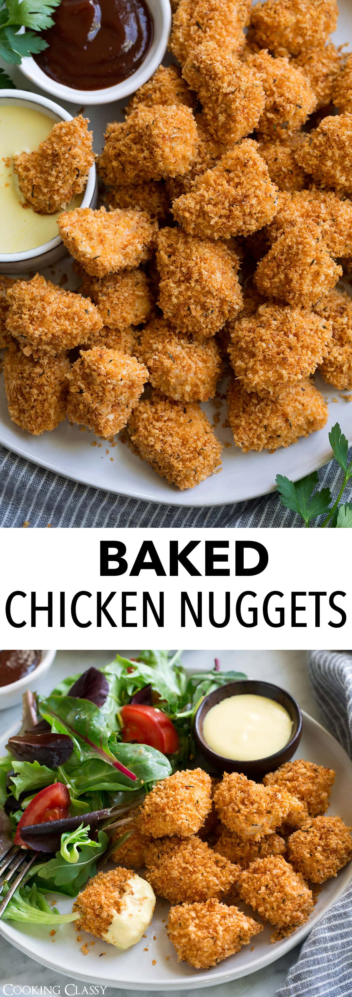 Baked Chicken Nuggets Recipe - Cooking Classy