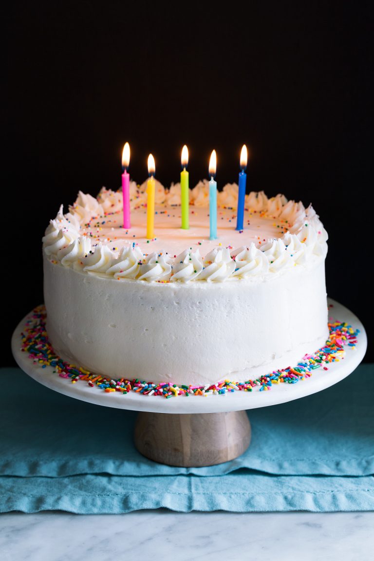 Best Birthday Cake Recipe {Funfetti Cake} - Cooking Classy