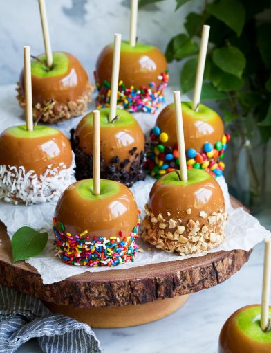 Homemade Caramel Apples - A Favorite Fall Treat - Cooking Classy