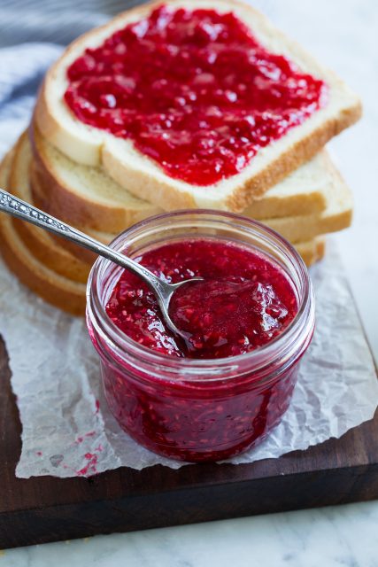 Raspberry Freezer Jam - Cooking Classy