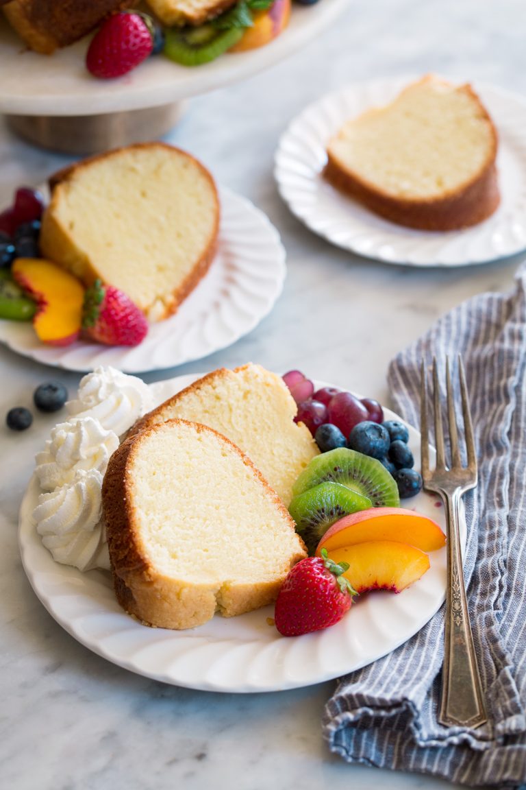 Best Pound Cake Recipe {with Topping Ideas} - Cooking Classy