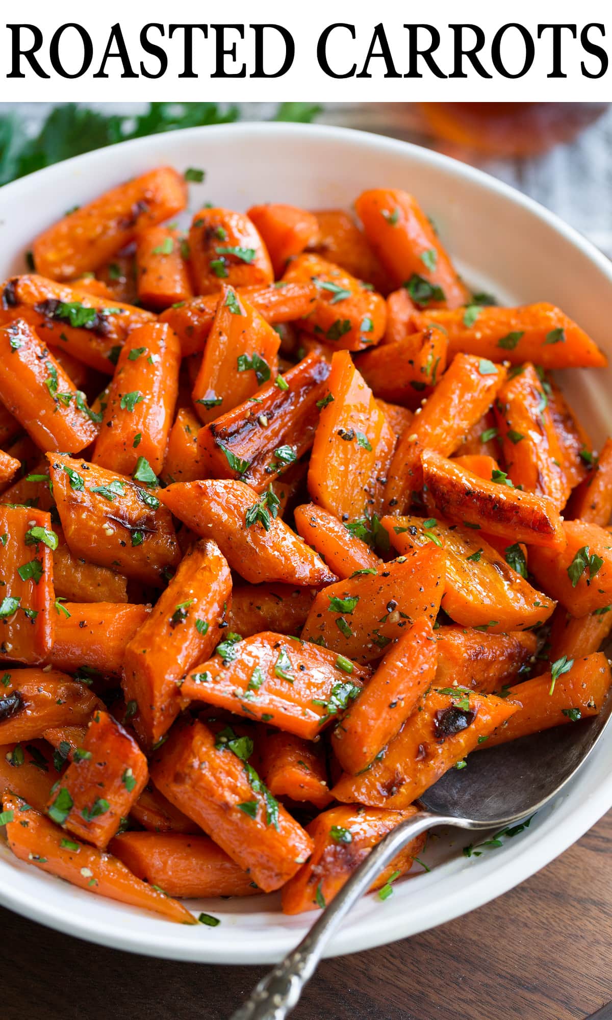 Roasted Carrots Recipe {with Honey and Vinegar} - Cooking Classy