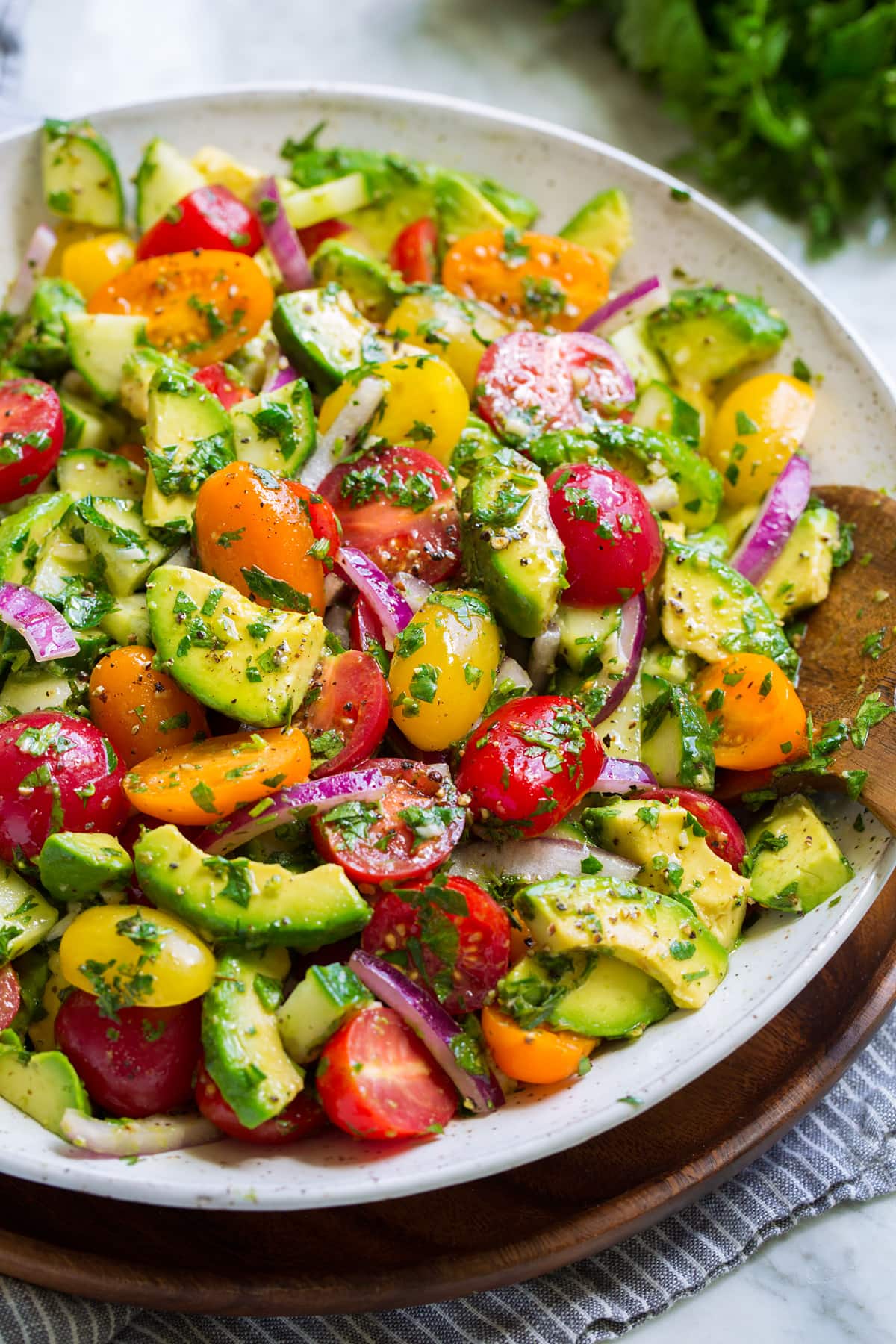 The Best Avocado Salad Recipe Cooking Classy